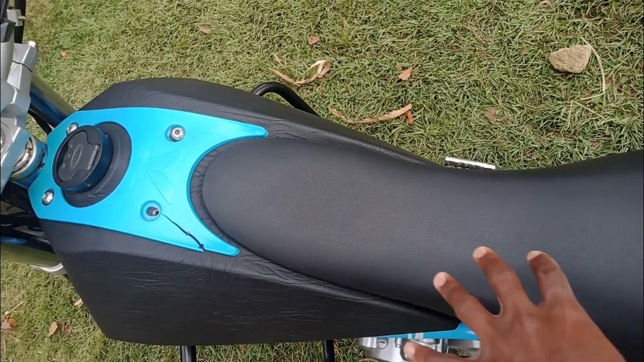 Seat and Tank mod for my Khaleesi. Kibo K160R - YouTube