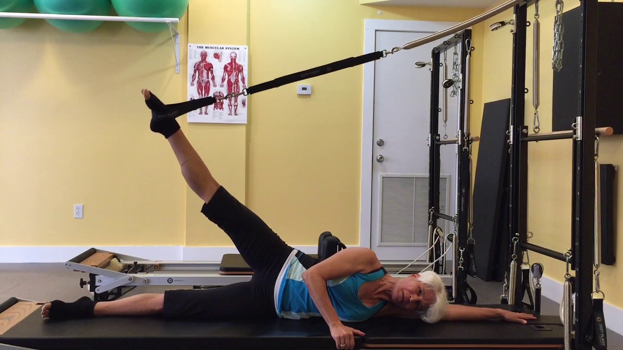 How to do Pilates: Ronde de Jambe - YouTube