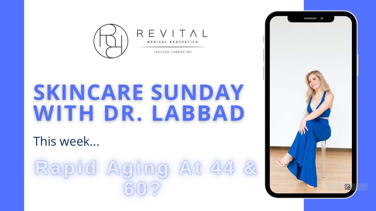 Skincare Sunday | Rapid Aging at 44 & 60? - YouTube