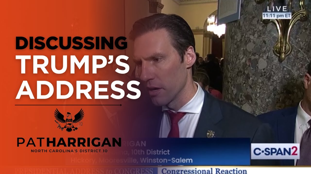 Rep. Pat Harrigan Discusses President Trump’s Joint Session - YouTube