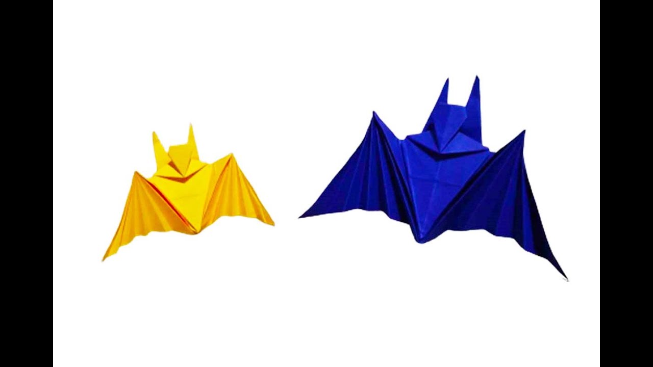 Batman Origami - YouTube
