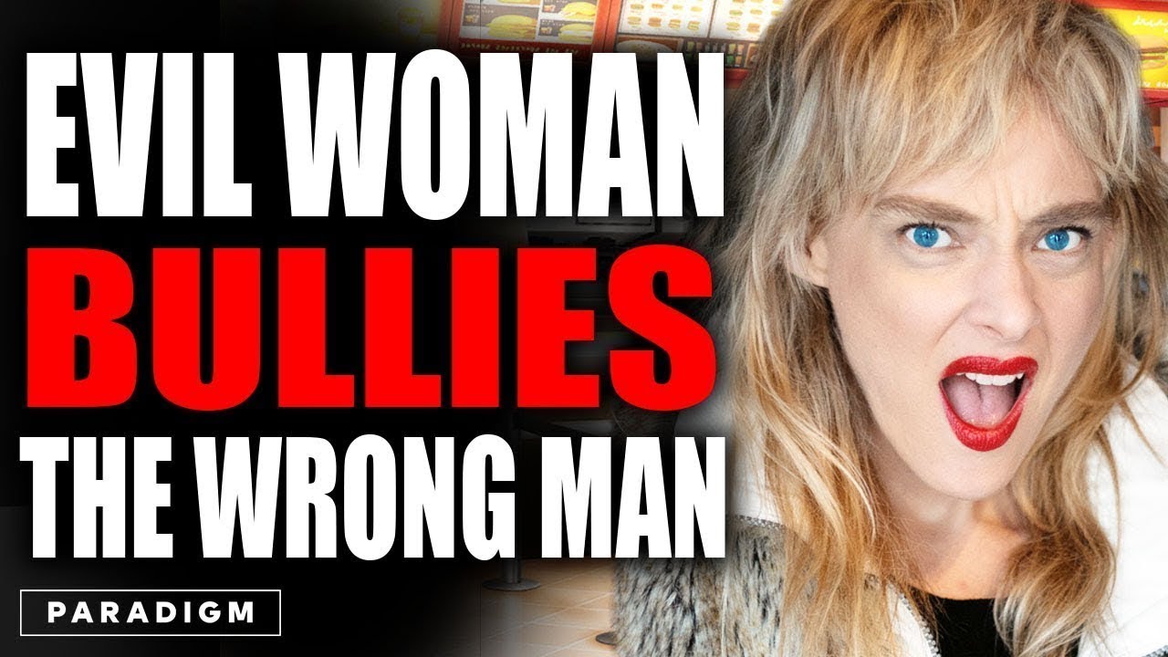 Evil WOMAN Fat Shames The WRONG Dad | Paradigm Studios - YouTube