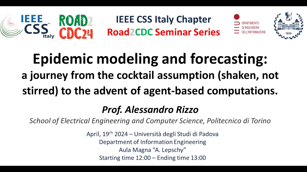 Prof. A. Rizzo "Epidemic modeling and forecasting" - YouTube