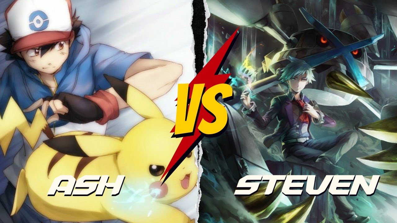Ash vs steven | Pokemon sword and shield episode 118 in hindi | pokemon ...