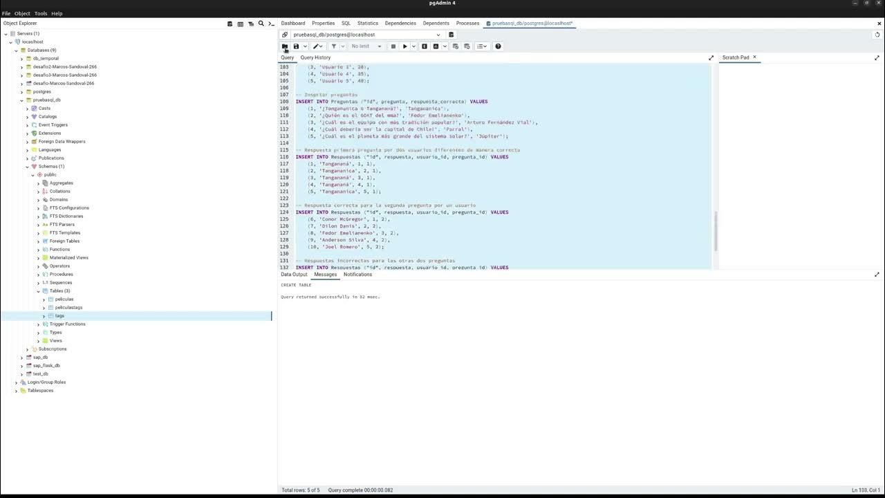 Prueba SQL - YouTube