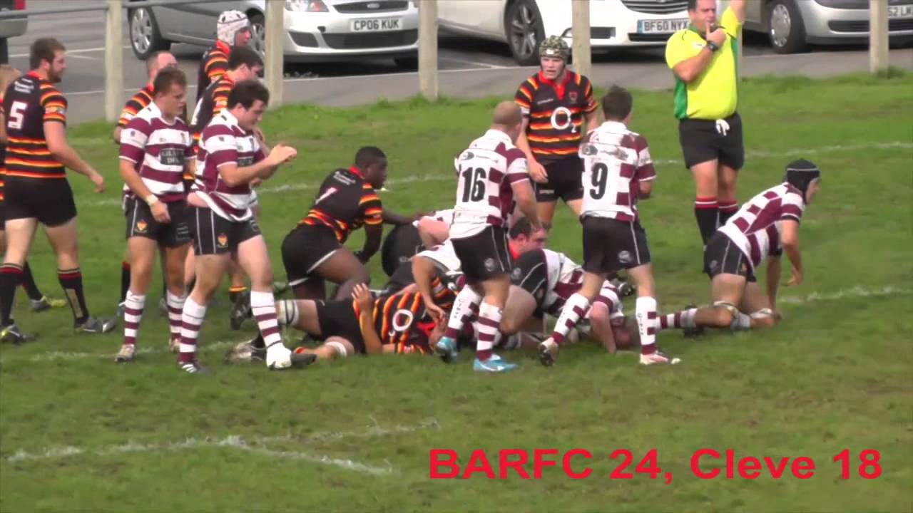 BARFC vs Cleve RFC - 28/09/13 - YouTube