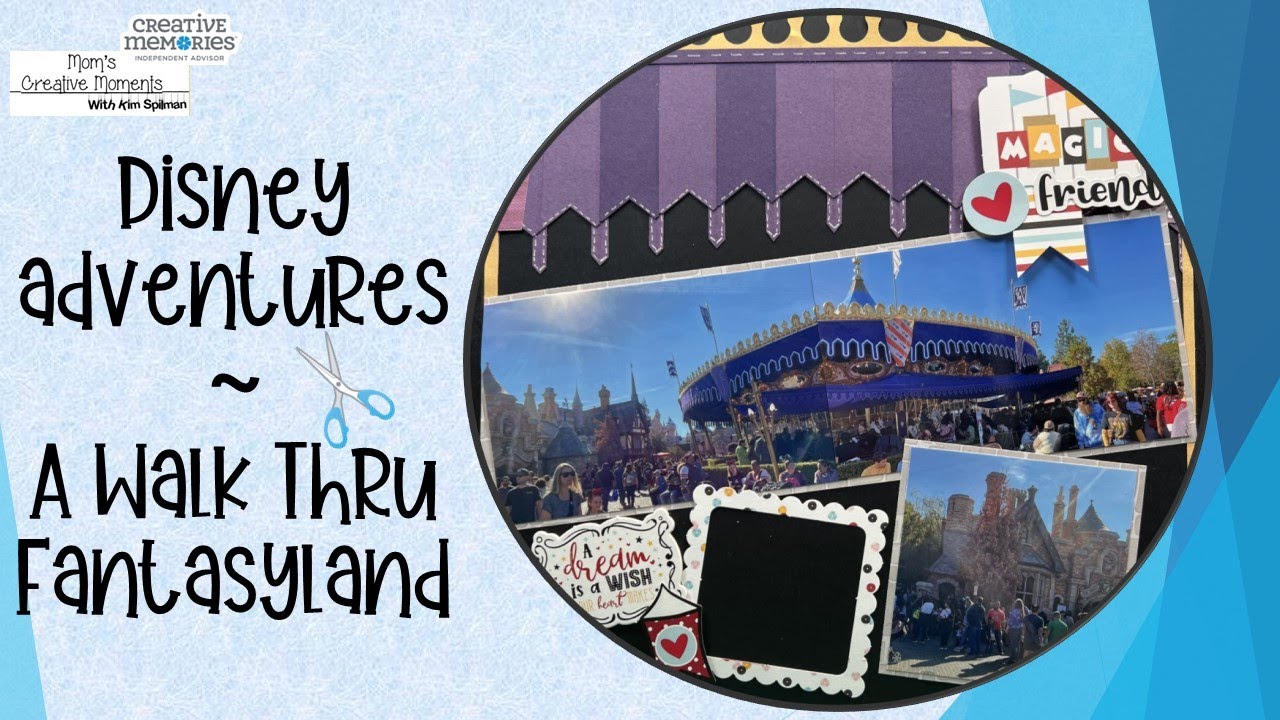 Disney Travel Album A Walk Thru Fantasyland - YouTube
