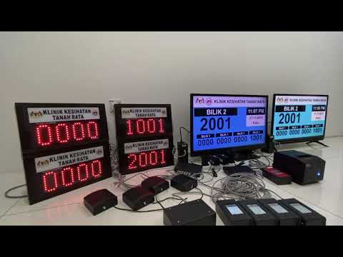 Queue Management System ( QMS ) with TV Display for Klinik Kesihatan ...