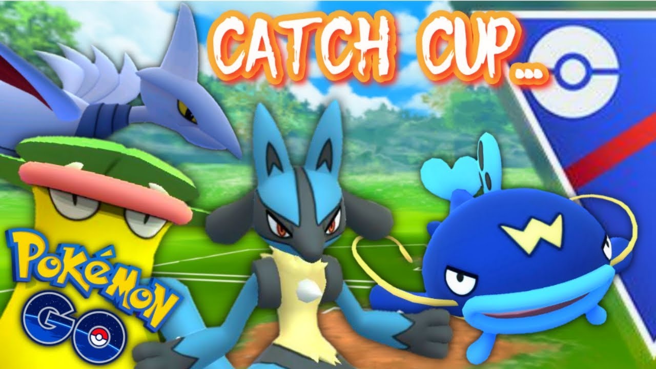 My first Catch Cup in GO Battle League for Pokémon GO || Lucario punch ...