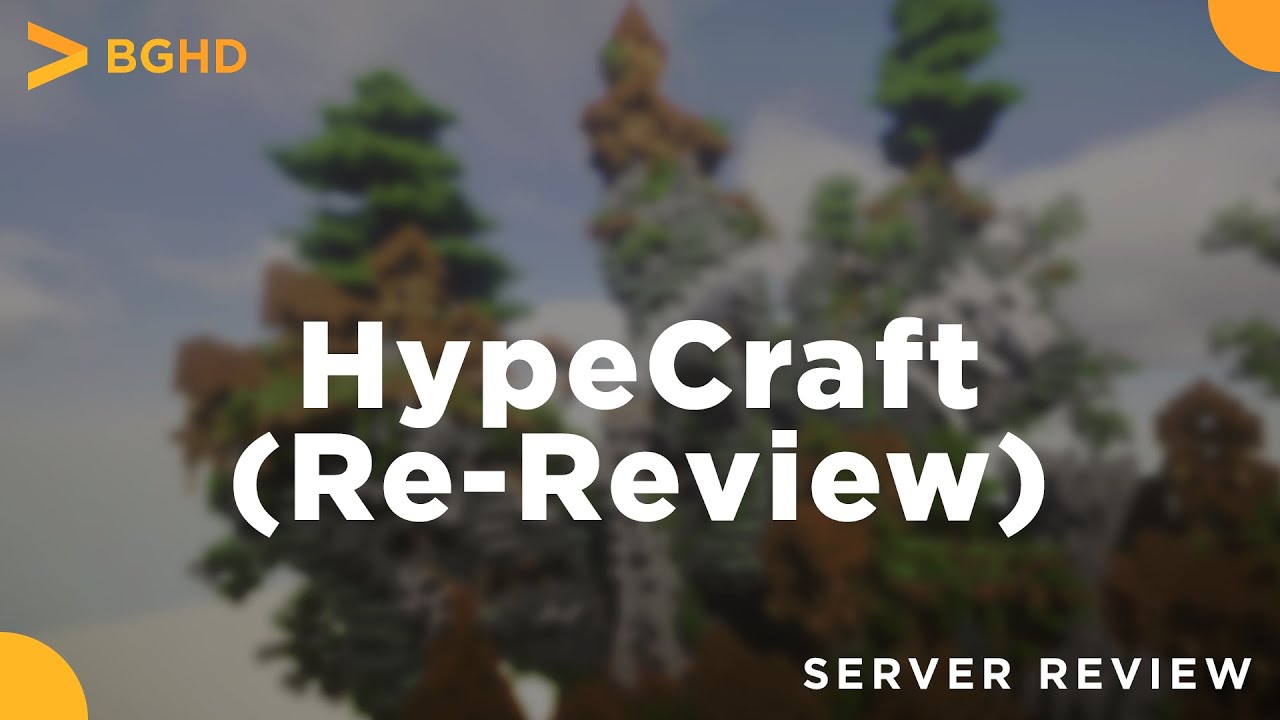 HypeCraft (Re-Review) - Minecraft Server Review - YouTube