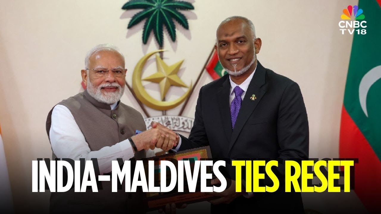 PM Modi Meets Maldivian Dignitaries On The Second Day Of His Two-day ...