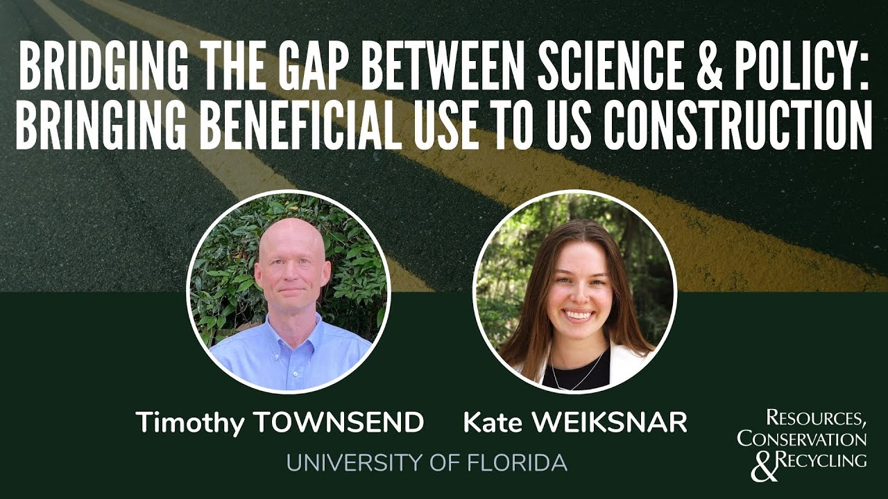 Timothy TOWNSEND & Kate WEIKSNAR:Bridging science & policy: bringing ...