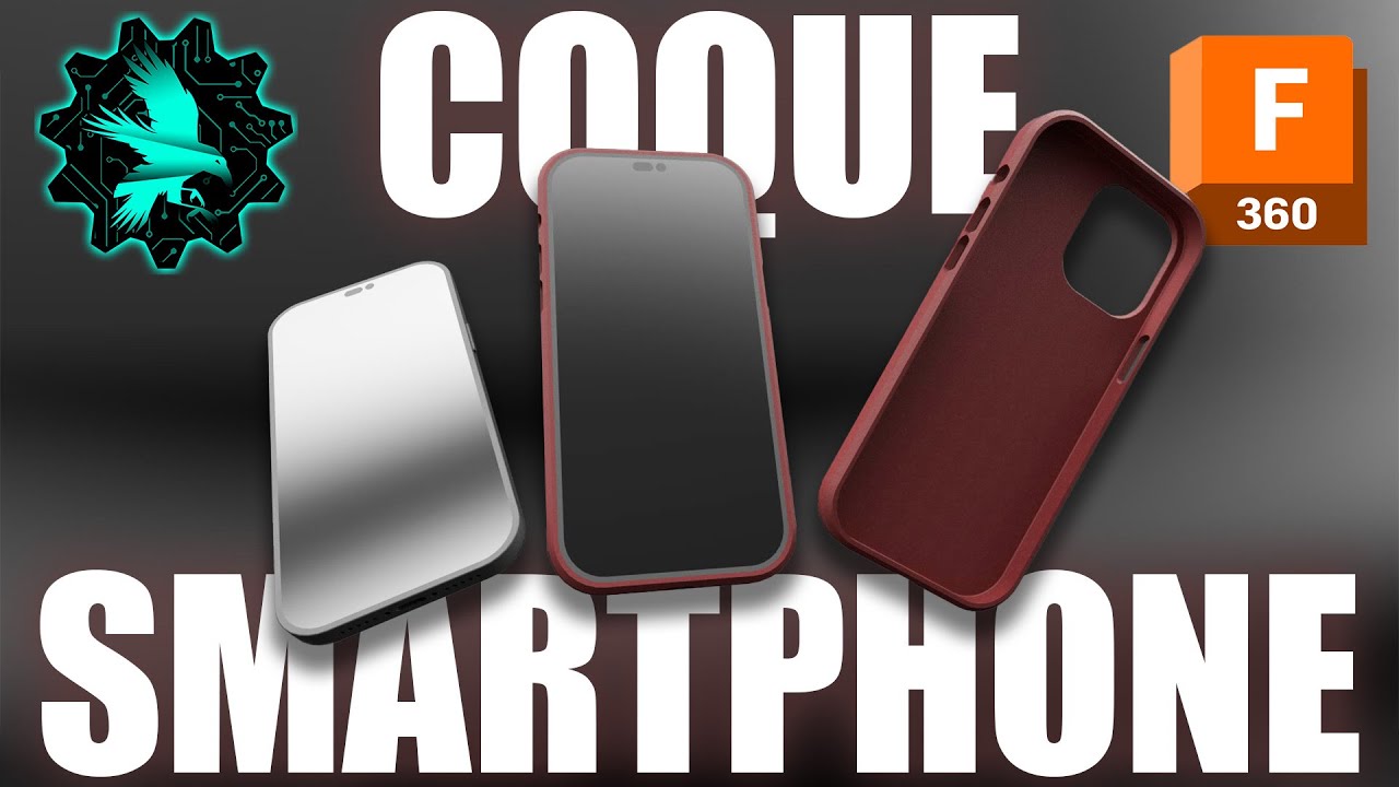 MODELISER une COQUE POUR SMARTPHONE sur FUSION 360 // Tuto FR - YouTube