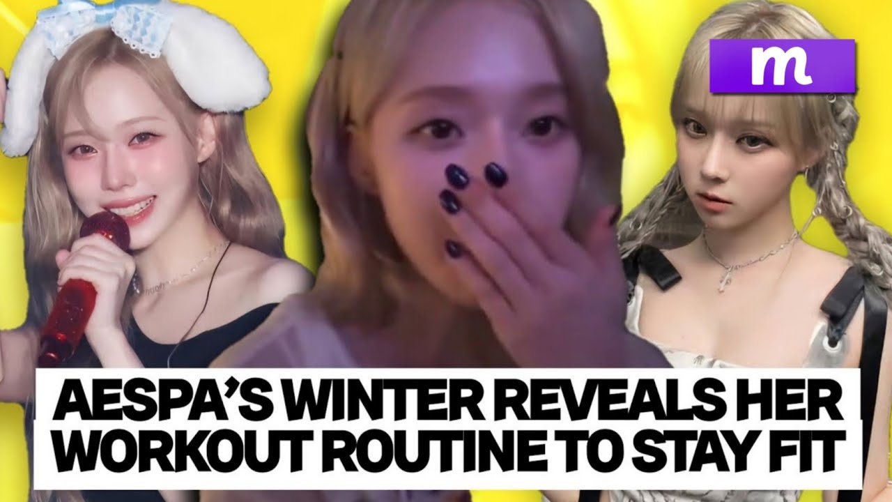 [EN] aespa’s Winter Reveals Her Workout Routine to Stay Fit | News ...