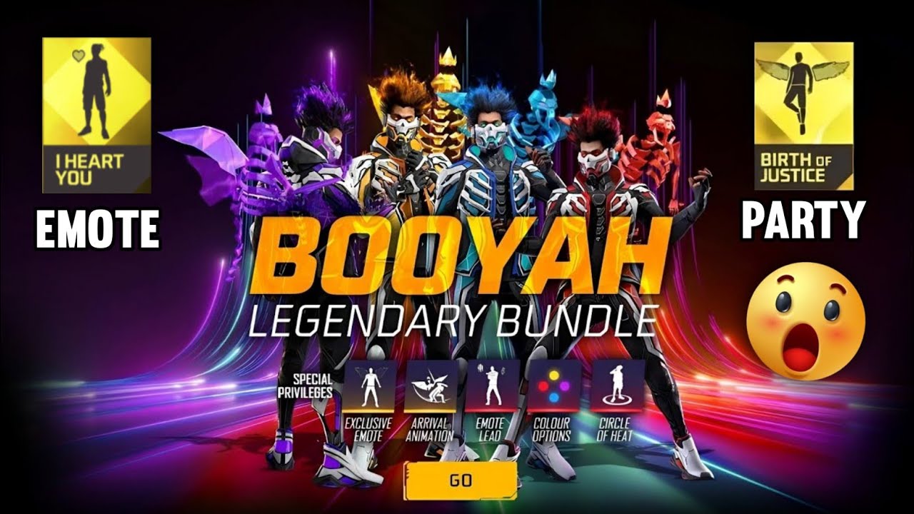 BOOYAH DAY LEGENDARY EVO BUNDLE RETURN 26 OCT 🥳 | NEW EMOTE PARTY EVENT ...