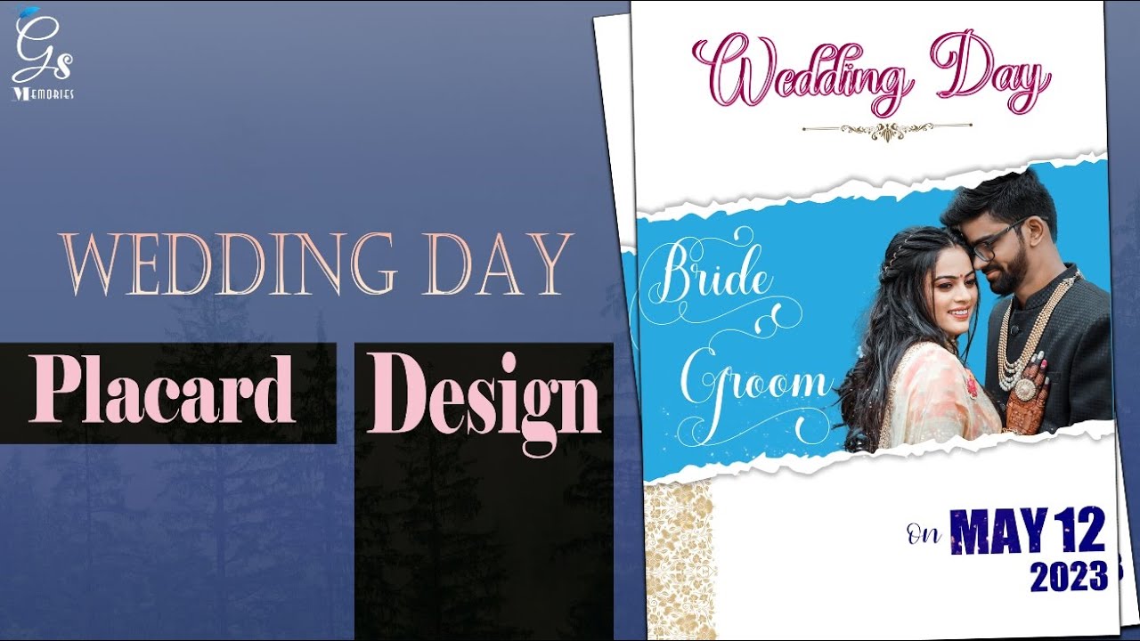 How To Create A Wedding Day Placard In Photoshop wedding photoshop how-to-create-a-wedding-day-placard-in-photoshop-wedding-photoshop