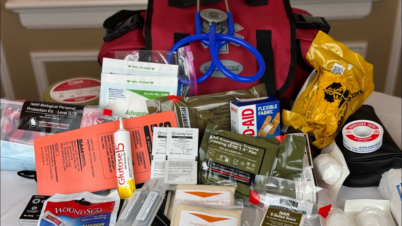 Emergency First Aid Kit - MUST HAVE’S! - YouTube