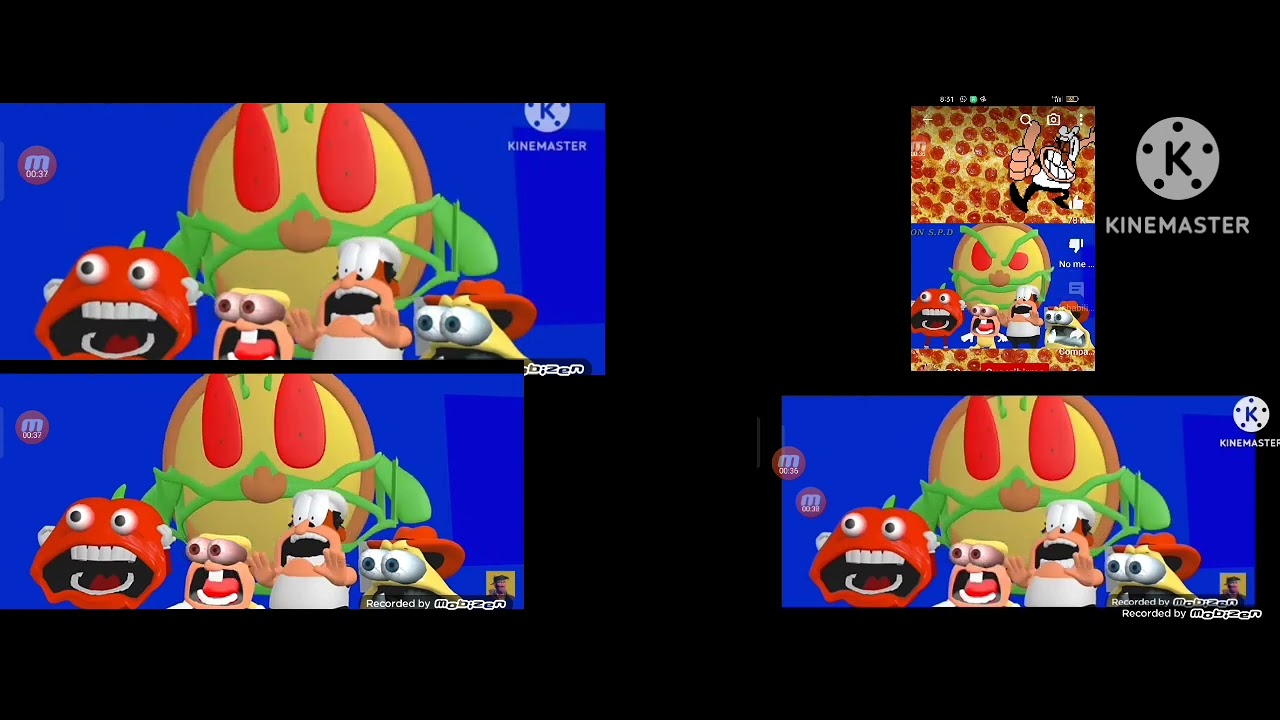 comparaciónes de pizza tower scream - YouTube