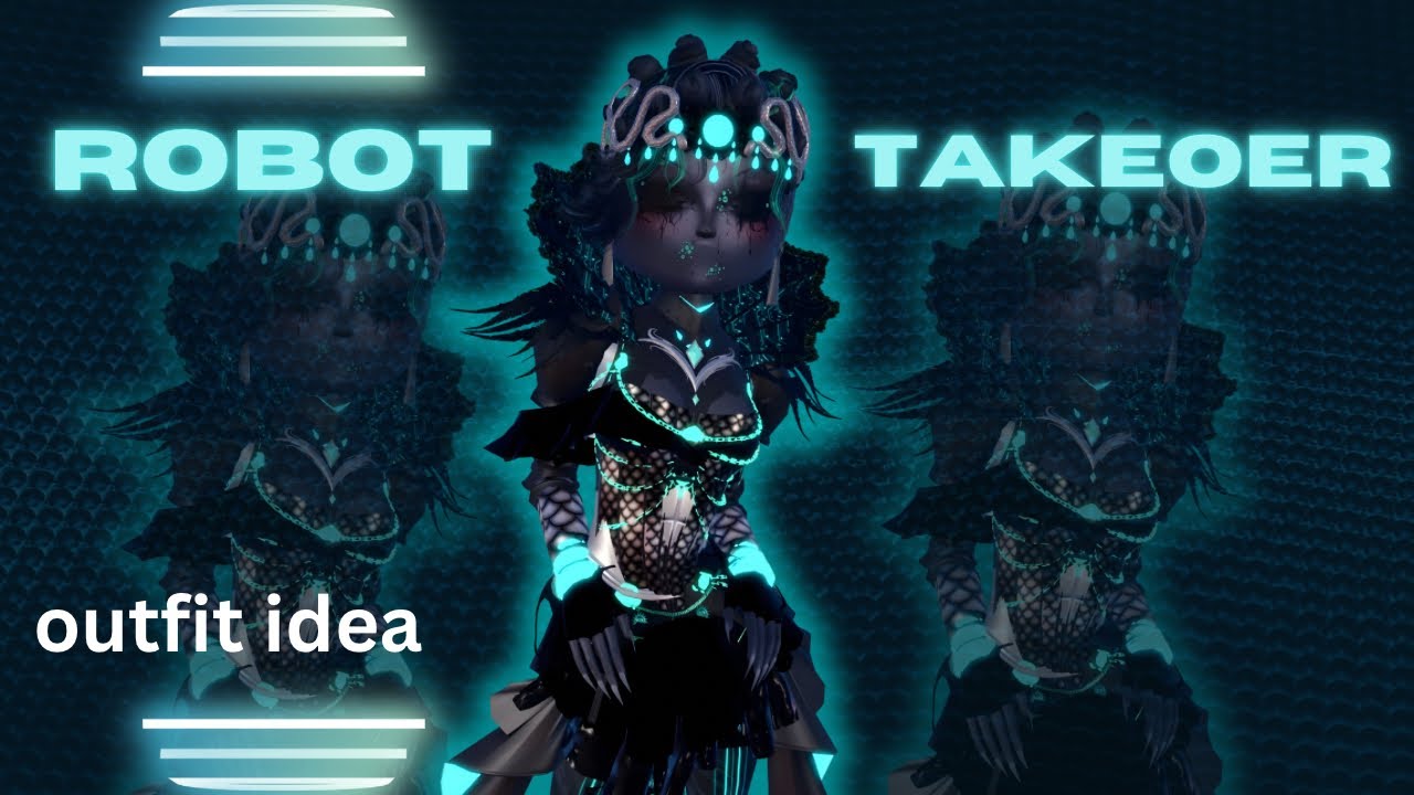 Styling Theme *ROBOT TAKEOVER* In Dress To Impress! - YouTube