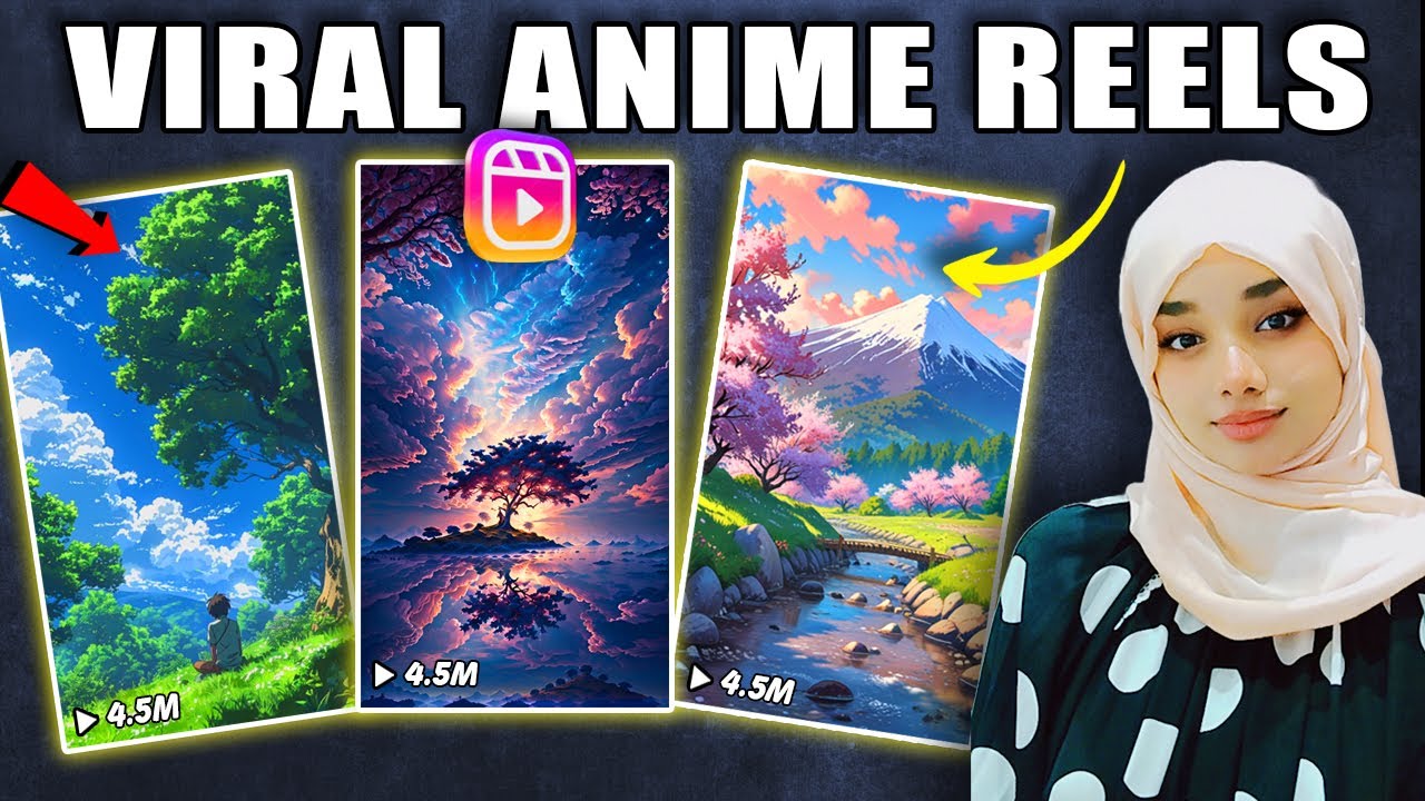How to Create Trending ANIME Reels - Anime Reels Kaise Banaye ...