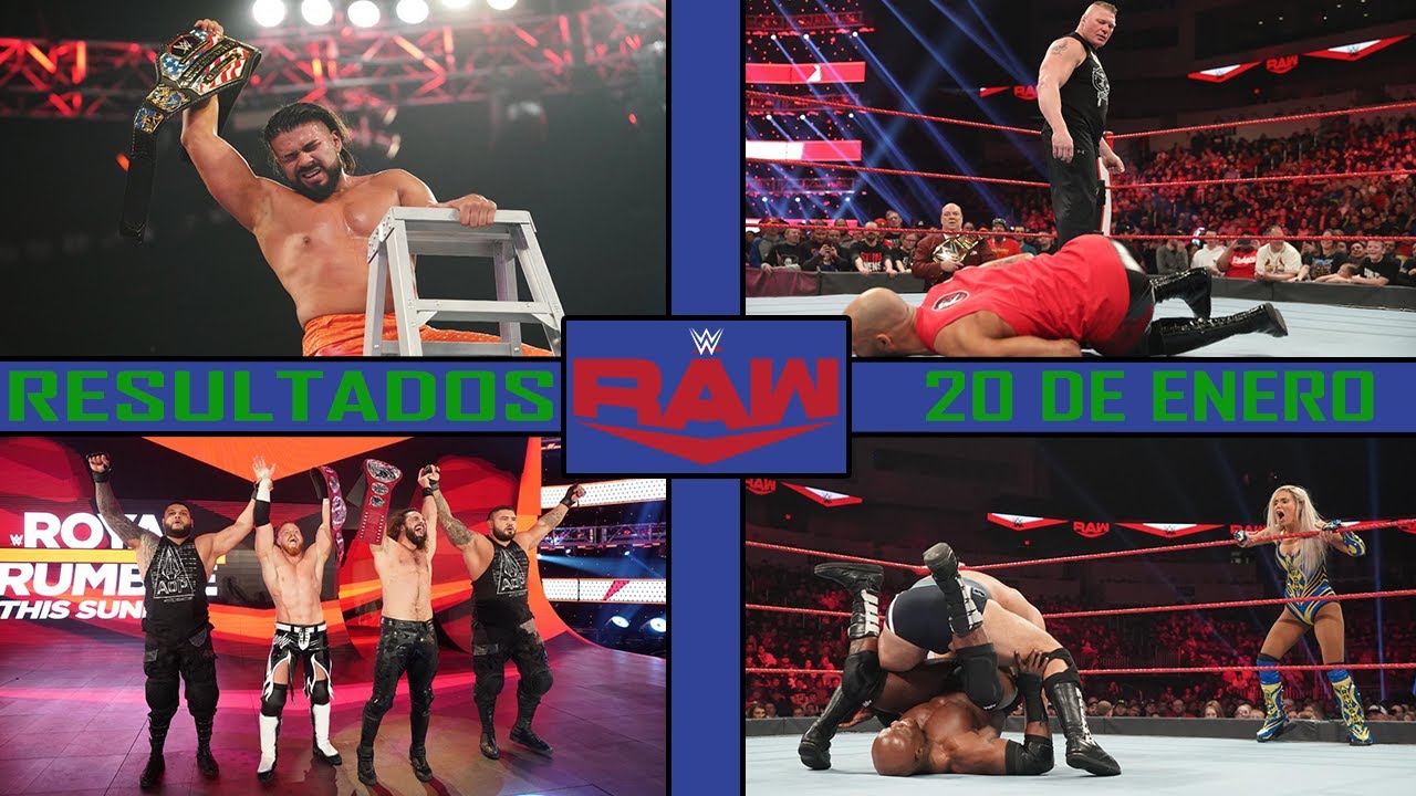 Resultados de RAW 20 de Enero de 2020 | #WWE #RAW - YouTube
