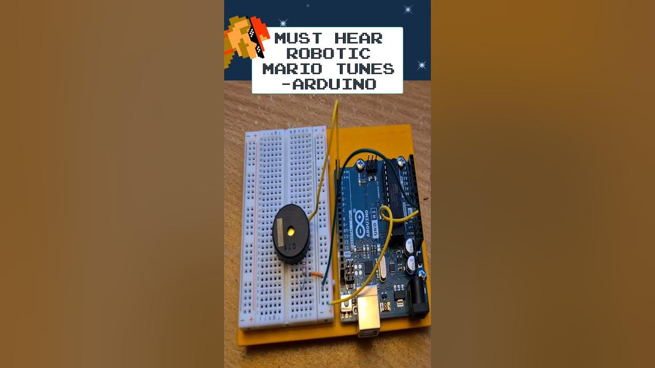 Arduino Uno R3 Kit Playing Super Mario Theme #shorts #arduino #engineering #robot - YouTube