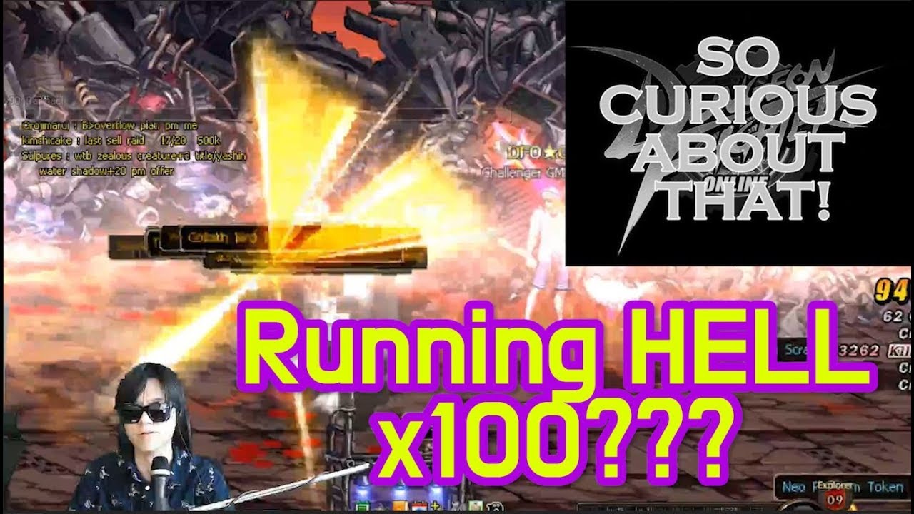 [DFOSoCurious] Running HELL X 100 Times? - YouTube