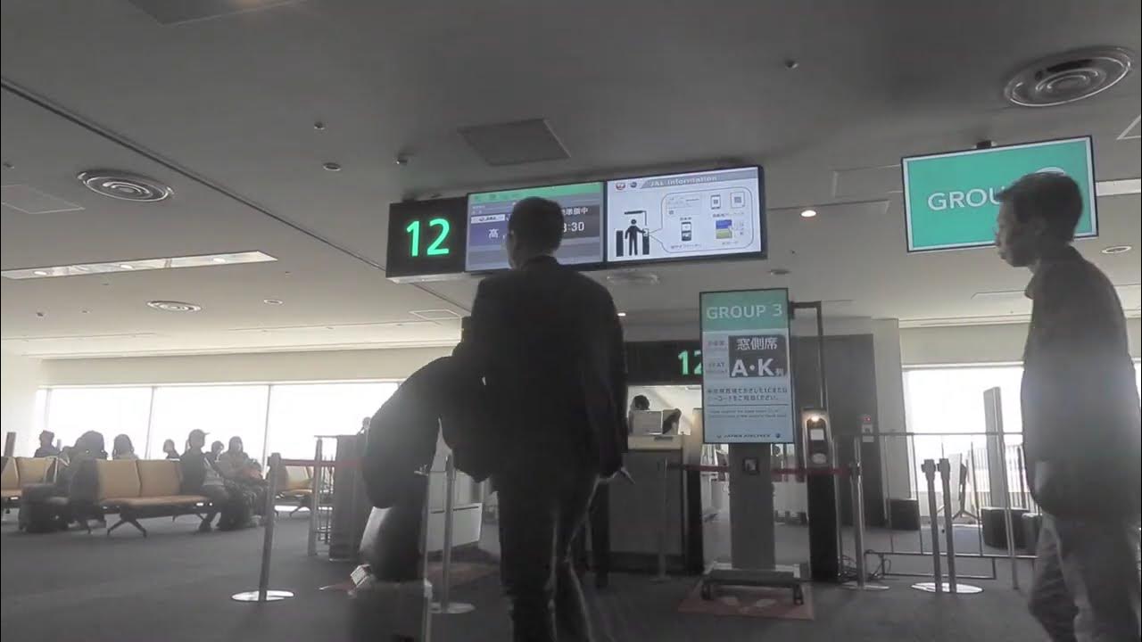 優先搭乗音 廃止前 12番 高松行き JGCステータス表示廃止 JAL 国内線 ダイアモンド優先搭乗音 Oneworld Emerald Gate sound /Zoom Q2n-4K ...