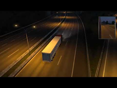 Euro Truck Simulator 2 DAF Night Delivery - YouTube