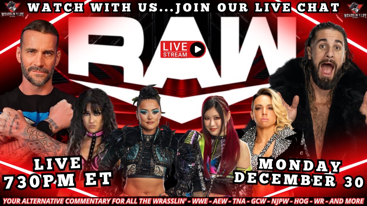 WWE RAW Live Stream - Watch with us and Join Our Live Chat (December 30 ...