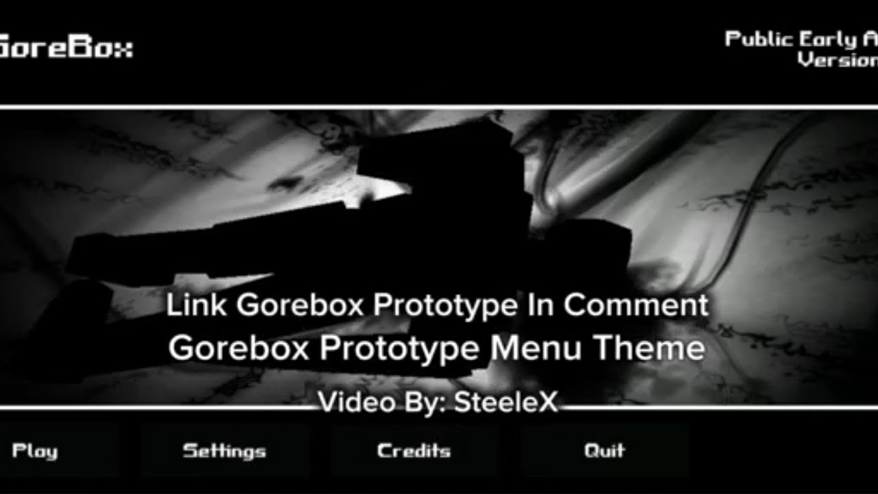 Gorebox Prototype Menu Theme - YouTube