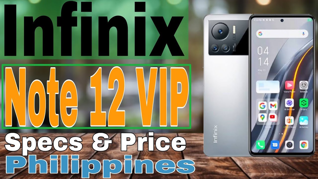 Infinix Note 12 VIP Specs & Price | Philippines - YouTube