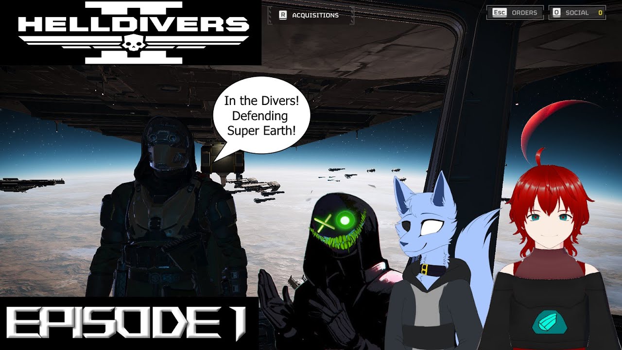 Hell Divers 2 Episode 1 - In The Divers - YouTube