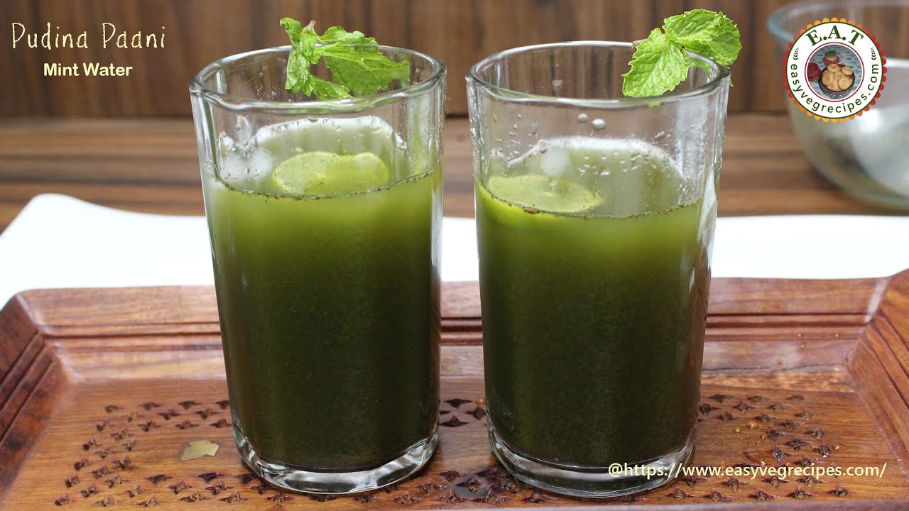 Pudina Pani Recipe | How to make Pudina Pani | Pudina Sharbat recipe ...