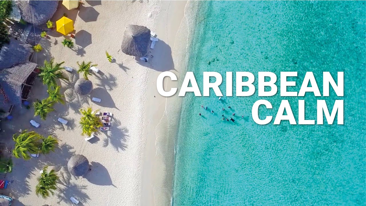 12-Hour Caribbean Calm: Aerial Ocean Views & Gentle Nature Sounds 💖 - YouTube