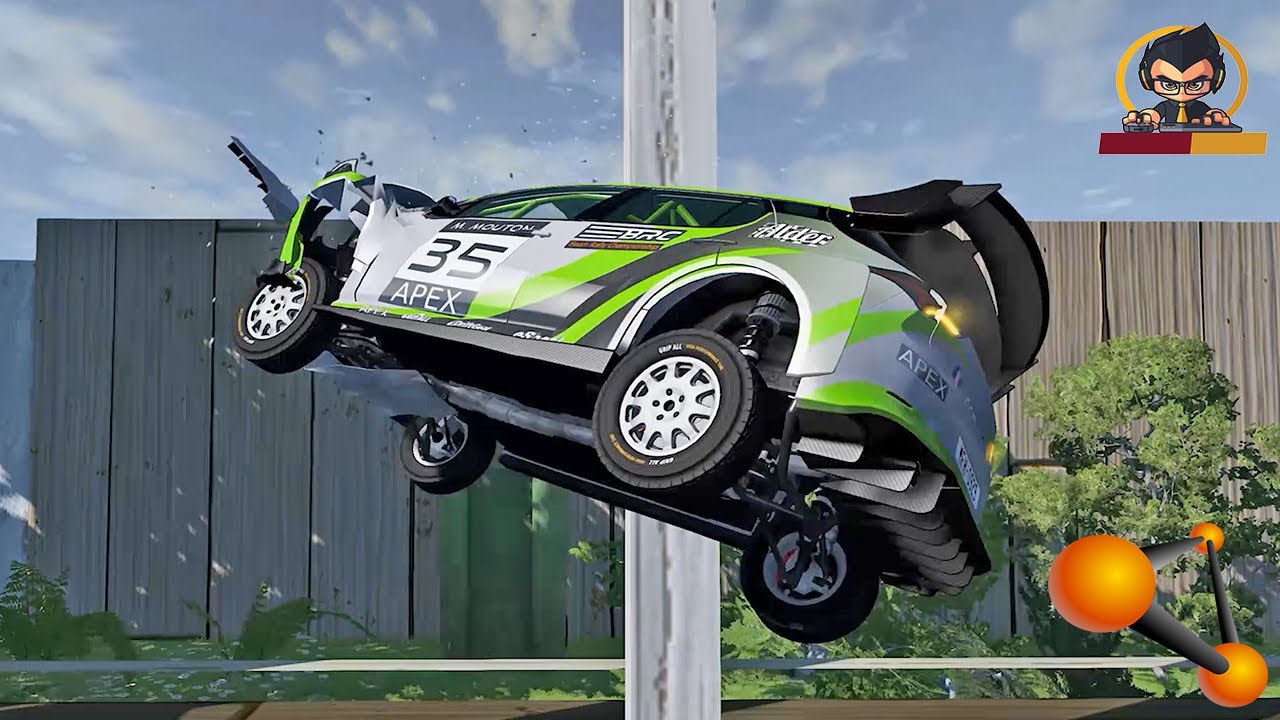 RC CAR RAMP STUNTS & DESTRUCTION | EXTREME BeamNG.drive | In 4K - YouTube