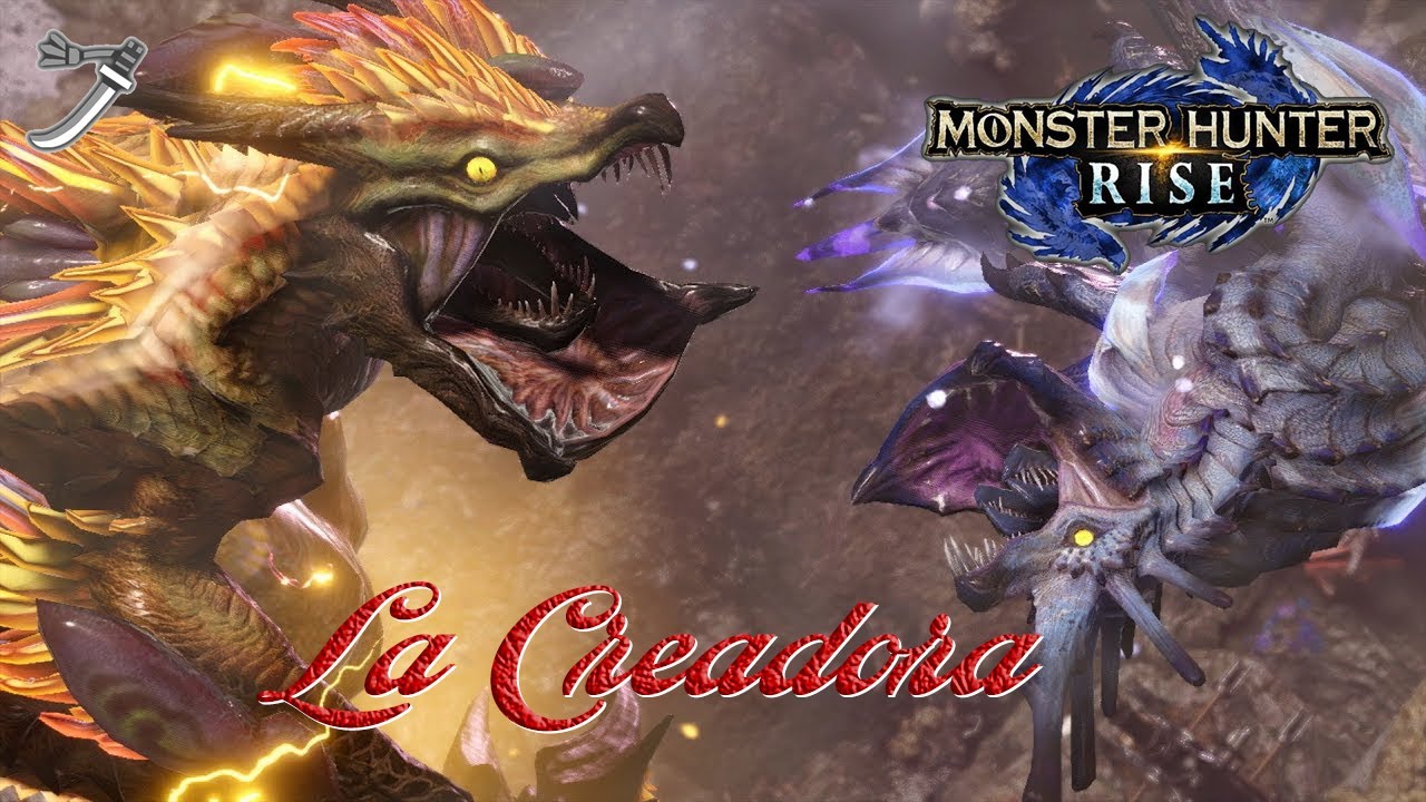 Monster Hunter Rise : "La creadora" Ibushi y Narwa - YouTube
