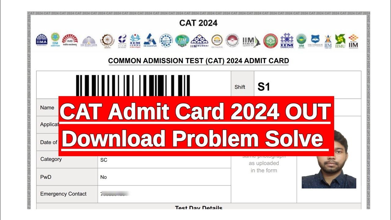 CAT Admit Card 2024 Download Problem Solve ? CAT Admit Card 2024 Kaise ...