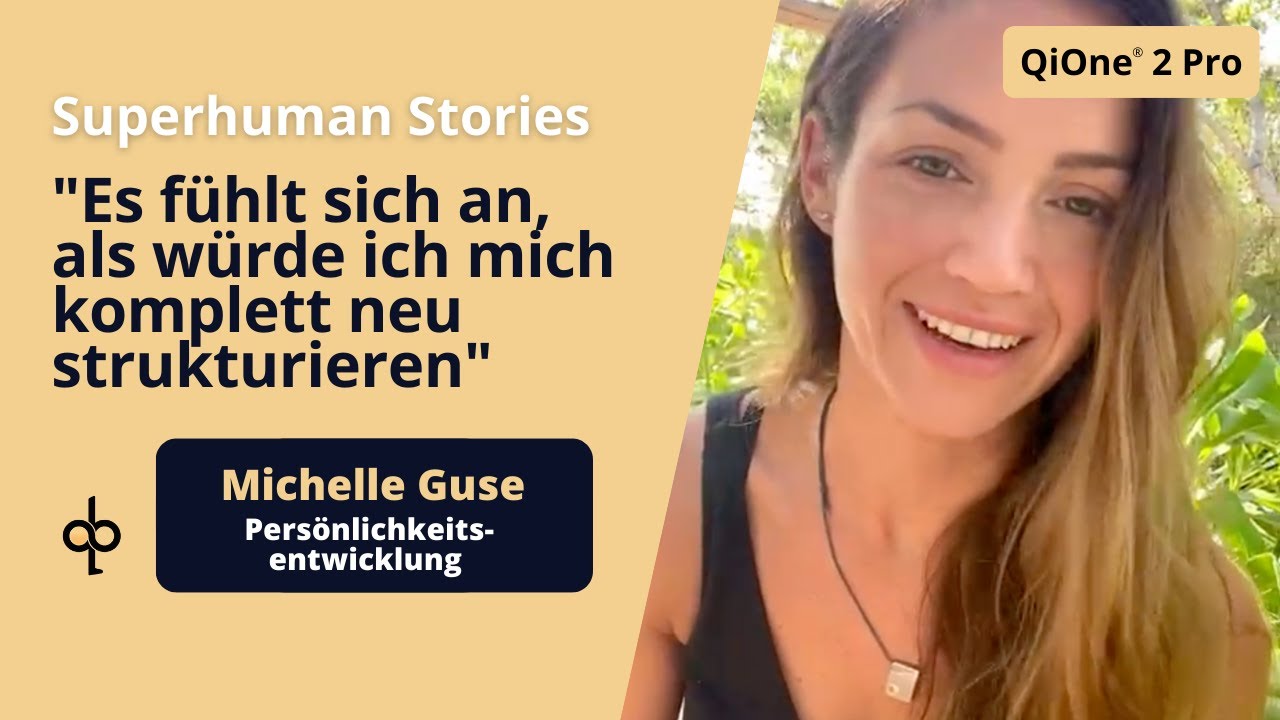 "Wie ein kleines Wunder" – Michelle Christin Guse | QiOne® 2 Pro - YouTube