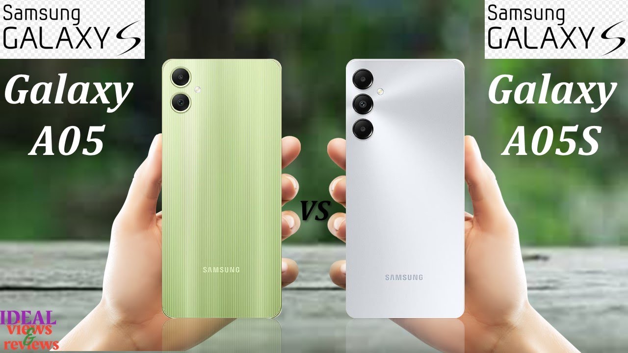 samsung galaxy A05 vs samsung galaxy A05s - YouTube