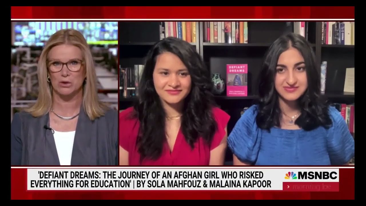 Morning Joe - Defiant Dreams: Katty Kay in discussion with Sola Mahfouz ...