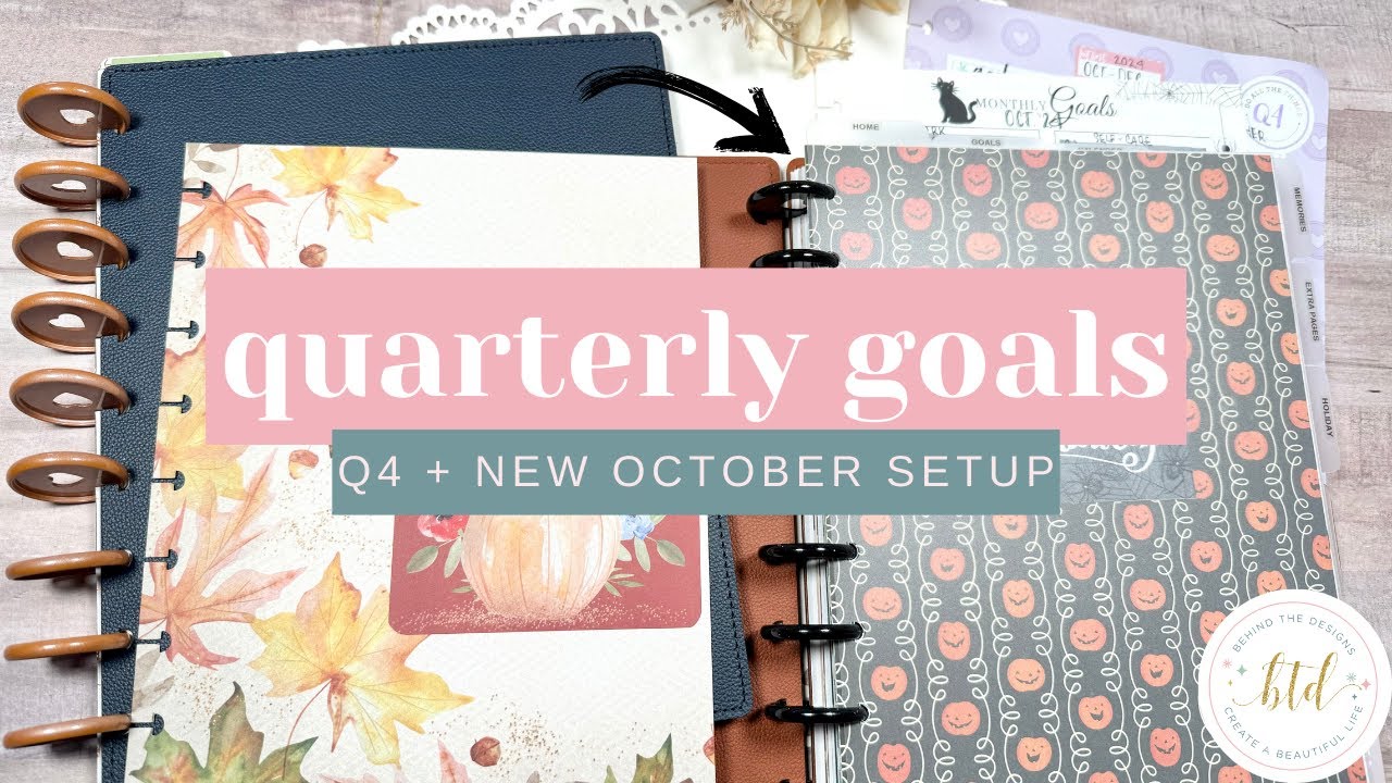 GOAL SETTING 2024 | Q4 Quarterly Goals & October Monthly Goals | Plus ...