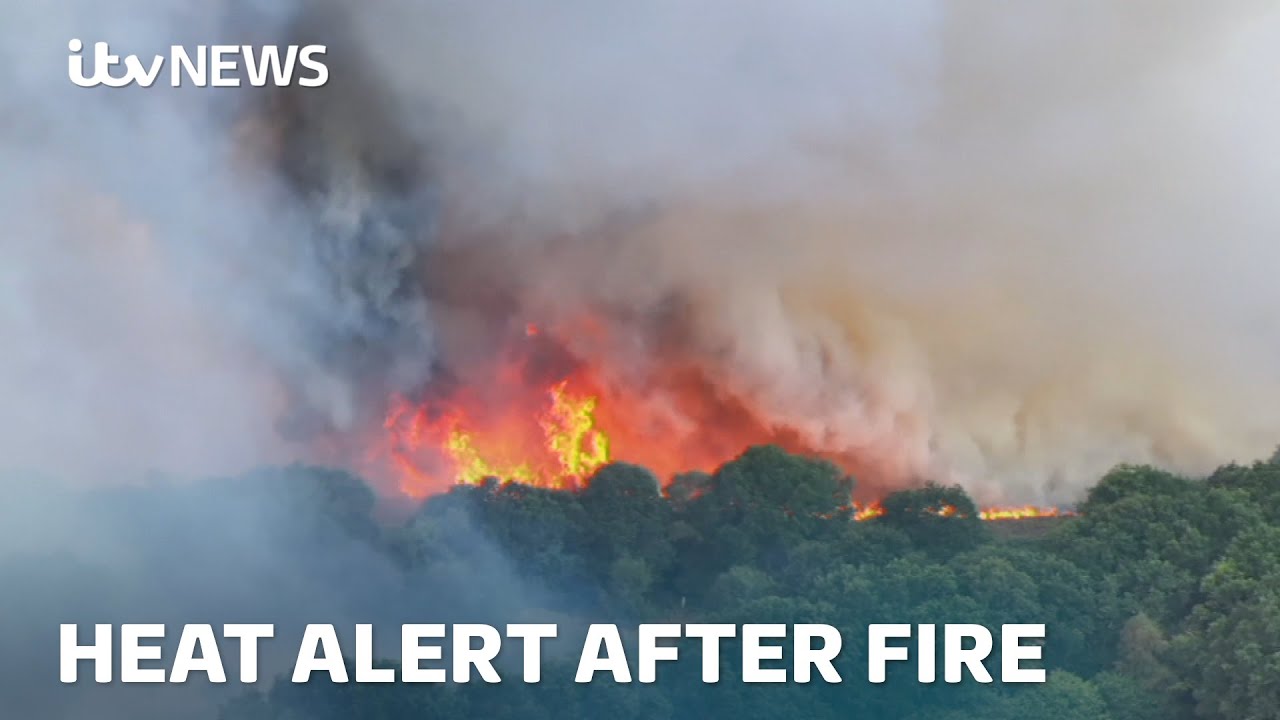 Amber heat health alert issued in England - as wildfires force ...