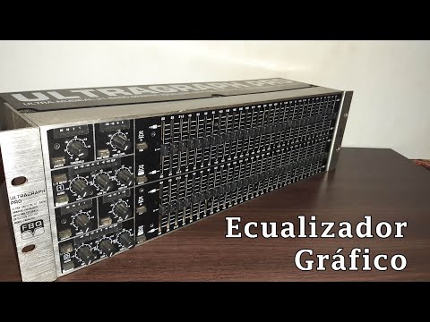 Pre Amplificador Ecualizador Gráfico | Partes y Funcionamientos | Behringer Ultragraph PRO