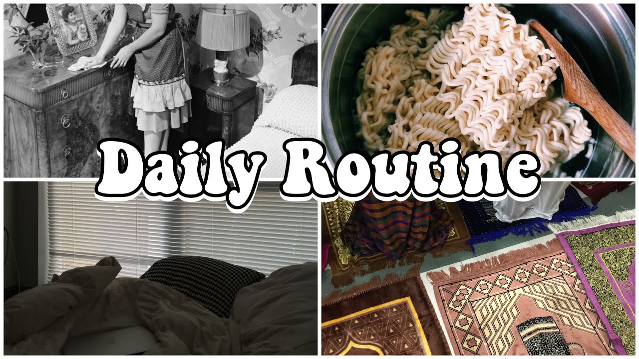 Daily Routine | quarantine day 1994 - YouTube