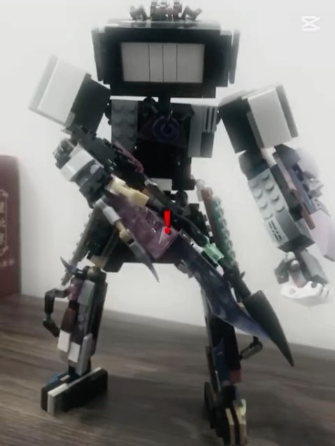 Lego titan tv man (rework) #legoskibiditoilet - YouTube