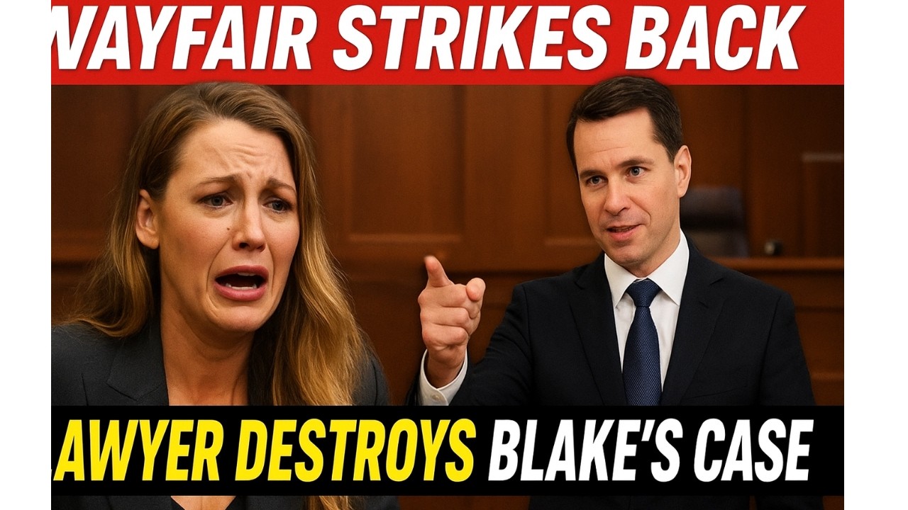 Blake Lively’s Courtroom MELTDOWN Backfires Wayfair’s Lawyer Turns the ...