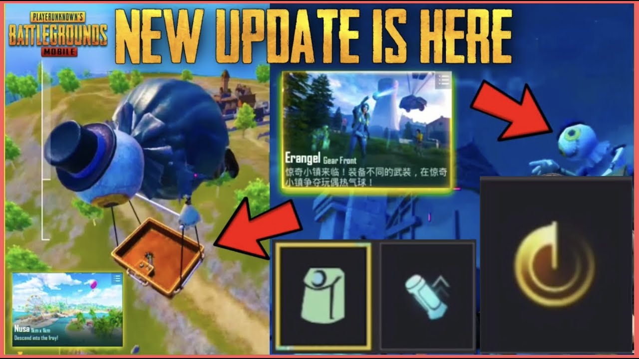 آپدیت جدید در پابجی موبایل ️تغییرات آپدیت جدید پابجی موبایل - YouTube