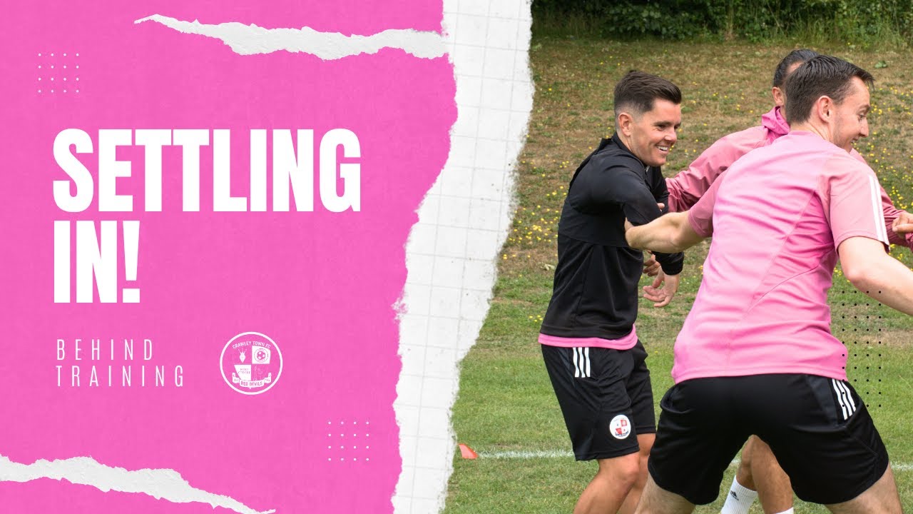 BEHIND TRAINING | New Faces Settle In & Byfield's Last Day! - YouTube