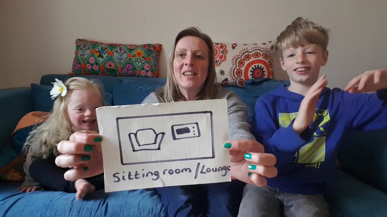 Makaton for 'Sitting Room / Lounge' 🛋️ - YouTube